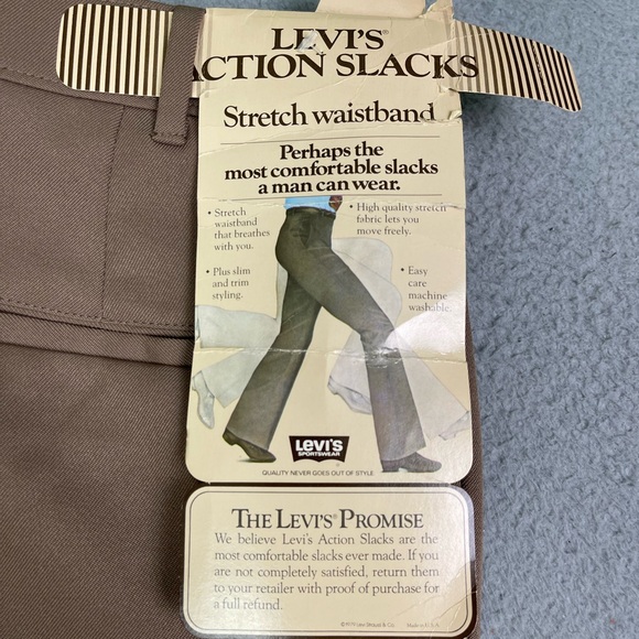 Levi's | Pants | Vintage 7s Levis Action Slacks | Poshmark